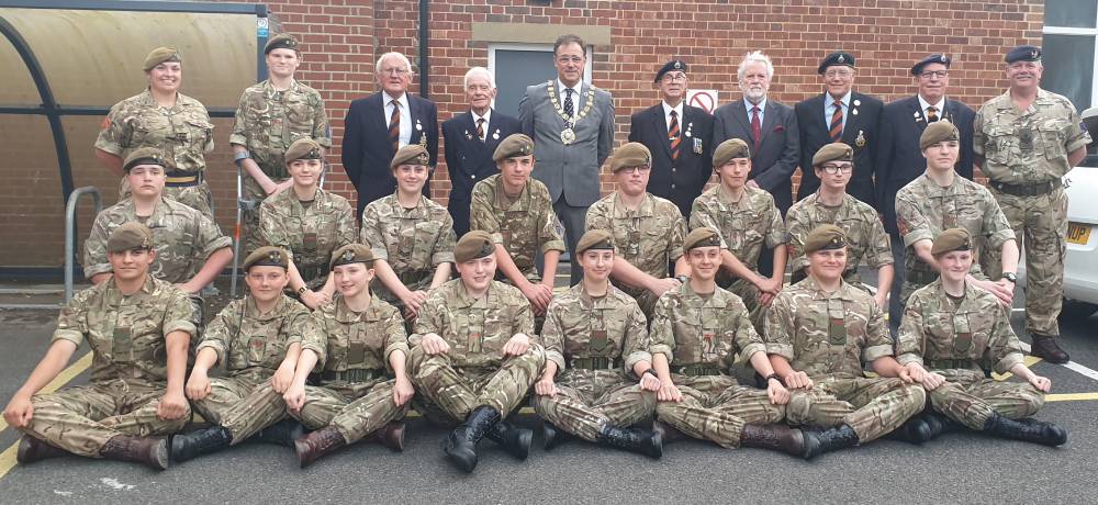Chichester Branch meets the ACF | The Royal Sussex Regiment
