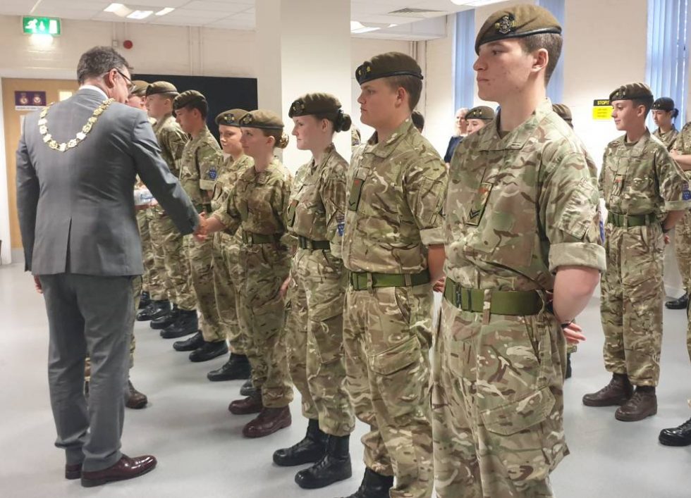 Chichester Branch meets the ACF | The Royal Sussex Regiment