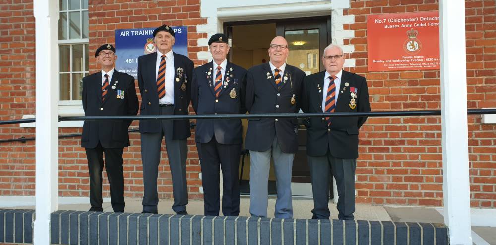 Chichester Branch meets the ACF | The Royal Sussex Regiment